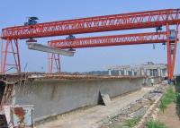 China Customized Color Launcher Gantry Lifting Equipment With 6 M/Min Cross Speed for sale