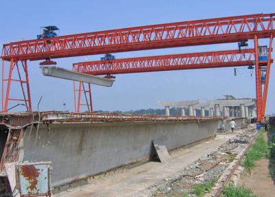 China Customized Color Launcher Gantry Lifting Equipment With 6 M/Min Cross Speed for sale