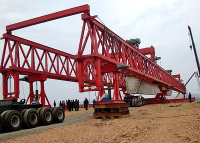 China 150 Ton Trussed Type Bridge Launcher Crane For Road Construction 2 Years Warranty for sale