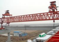 China Precast Bridge Girder Erection Machine With 10M Max Lifting Height For Highway for sale