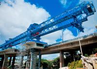 China 500T Beam Launcher Crane Bridge Construction Crane 30 - 55m Span 50m Max Lifting Height for sale