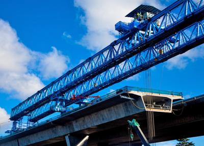China Overhead Double Beam Concrete Launcher Crane Bridge Girder Erecting For Railway for sale