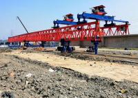 China Durable Steel Launching Crane 100 Ton Bridge Beam Segmental Lifter Girder for sale