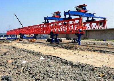 China Durable Steel Launching Crane 100 Ton Bridge Beam Segmental Lifter Girder for sale