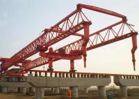 China Bridge Girder Install Beam Launcher Crane Trussed Type For Light Rail Transit Project for sale