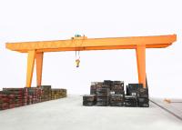 China Double Girder Goliath Gantry Crane 20 Ton Wireless Control  Outdoor Place Use for sale