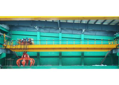 China Double Girder Overhead Bridge Crane Overhead Travelling Crane 10 Ton Garbage Grab for sale