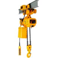 China Moveable 7.2m/Min 2T Electric Chain Hoist With Trolley for sale