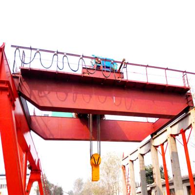 China 600t Load Overhead Travelling Double Girder Bridge Crane for sale