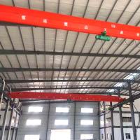 China Single Girder Overhead Cabin Workstation Bridge Crane Box Type for sale
