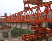 China Construction Concrete Rail Running Launcher Crane 5m/Min Travel for sale