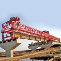 China 50M Span Remote Control Concrete Box Launcher Crane for sale