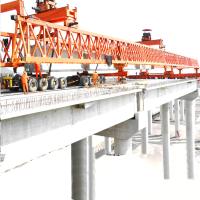 China Highway Bridge Construction Concrete Launcher Crane 500kn Lifting for sale