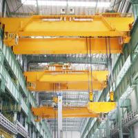 China Double Girder 32t Lifting Overhead Bridge Crane A6 Pendent Control for sale