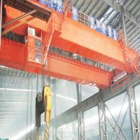 China Double Girder 32t Lifting Overhead Bridge Crane A6 Pendent Control for sale