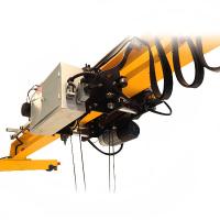 China 380v A3 EOT 5 Ton Overhead Single Girder Crane 5m/Min Travel for sale