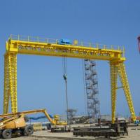 China Workshop Single Girder Gantry Portal Crane Electric Truss Type 40M/Min for sale