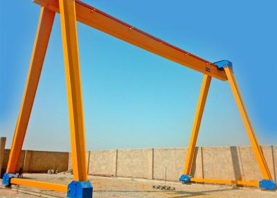 China Motorized 5 Ton Single Girder Travelling Gantry Crane For Workshop for sale