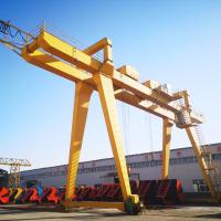China Industrial Outdoor Gantry Double Girder Crane With 40m Span for sale