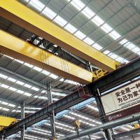 China 6m Double Girder Overhead Bridge Crane 380V Pushbutton Control for sale