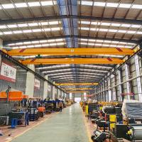 China European Type Single Girder Overhead Bridge Crane Indoor Light Dead Weight for sale