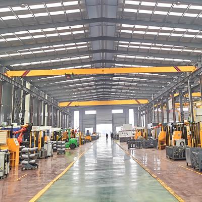 China Lightweight Single Girder Bridge Eot Crane 50hz European Standard for sale