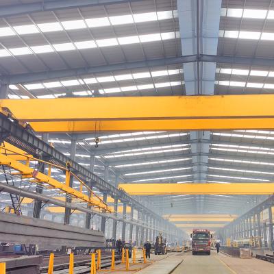 China Indoor Double Girder Bridge Overhead Hoist Crane With Versatility for sale
