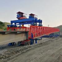 China Bridge Construction Equipment Truss Type Beam Launching Crane for sale