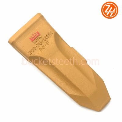 China SHANTUI Abrasion Resistant 207-70-14151RC PC300RC Excavator Bucket Teeth Heavy Equipment KOMATSU for sale