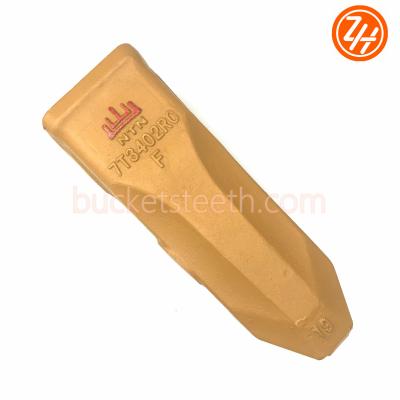China SHANTUI Abrasion Resistant 7T3402RC E325 Excavator Bucket Teeth Heavy Equipment for sale