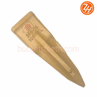 China SHANTUI Abrasion Resistant 205-70-19570 Pc200TL Ex200 Sy215 Excavator Bucket Tiger Teeth Heavy Equipment KOMATSU for sale
