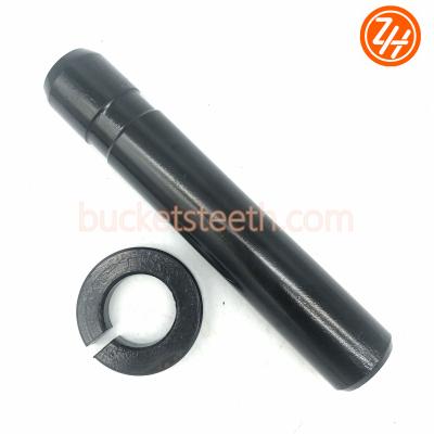 China Black 53HRC 713-00032 Bucket Tooth Pin , 25ton Daewoo Excavator Parts for sale