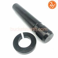 China Black 53HRC 713-00032 Bucket Tooth Pin , 25ton Daewoo Excavator Parts for sale