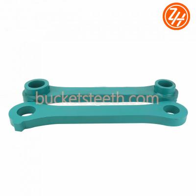 China 2406P5385D2 SK350 Excavator Bucket Link 2406P5385D1 Kobelco Digger Parts for sale