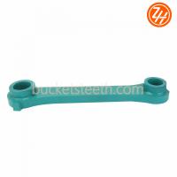 China 2406P5385D2 SK350 Excavator Bucket Link 2406P5385D1 Kobelco Digger Parts for sale