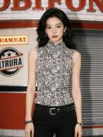 China Women's Satin Leopard Print Midi Skirt High Waisted Flowy A Line Party Skirts for sale