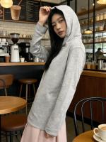China Sleek Light Grey Slim Fit Pullover Hoodie - Everyday Comfort & Style for sale