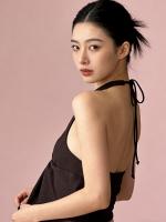 China Minimalist Textured Halter Camisole - Timeless Summer Staple for sale
