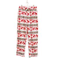 China Women's 4-Style Christmas Fleece Lounge Pants for sale