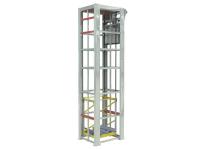 China Three-Dimensional Warehouse Cargo Elevator with 0-15000mm Floor Height and 800-1200mm Pallet Width Customization for sale