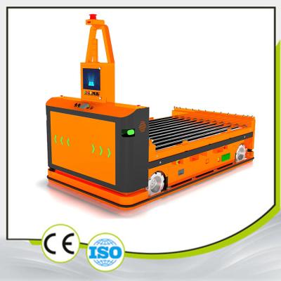 China Two Way Power Rollers AGV with 1T-5T Load Capacity, 48V DC Power, and ±5mm Positioning Accuracy for sale