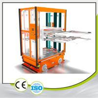 China Omnidirectional AGV with Dual Platform Lift - 1200mm Extension, 50KG Capacity for Semiconductor Panel Handling for sale