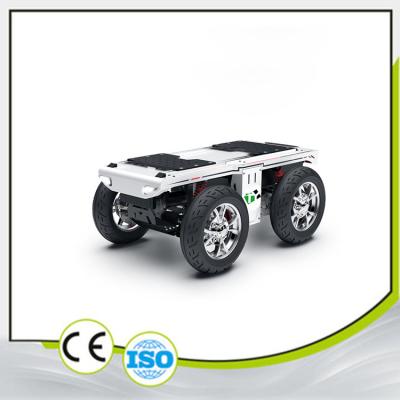 China 48V UGV Four Wheel Drive Chassis with 500kg Load Capacity and IP44 Protection for Outdoor Applications for sale