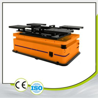China Custom Clamp-Type Omnidirectional AGV 1000KG Load Dual Steering Wheels Automated Guided Vehicle for sale
