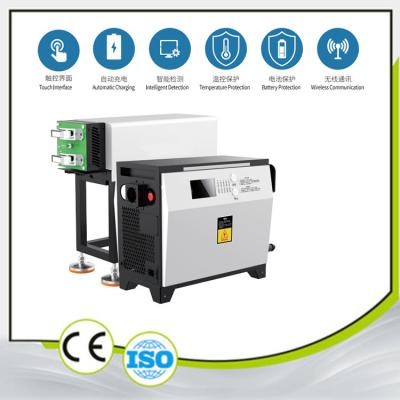 China 24V/200A AGV Charging Station with Automatic Retractable Charging Pile - 400×230×260mm Control Box, 630×250×580mm Telescopic Unit for sale