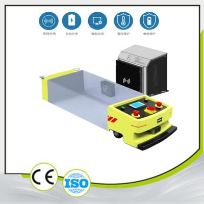 China 24V/50A AGV Battery Charger with Contactless Wireless Charging - 400×270×420mm Compact Design for Automated Vehicles for sale