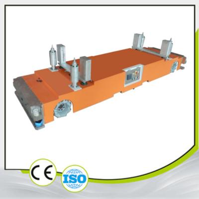 China AGV Automated Guided Vehicle 1T-10T Heavy Load High Precision Roll Docking Lifting for sale