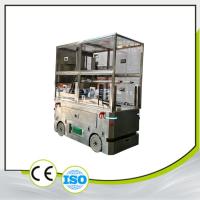 China 50KG Load AGV Automated Guided Vehicle with 800mm Lifting Height and 48V Lithium Battery for LCD Panel Handling for sale