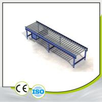 China Automated Warehouse Roller Conveyor Carbon Steel Galvanized Customizable Powered System 650mm Width for sale