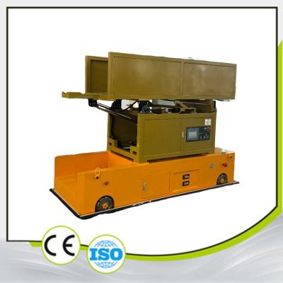 China 1000kg Load Capacity Lifting Platform AGV with Mecanum Wheels | ±5mm Precision & 48V DC Power for sale